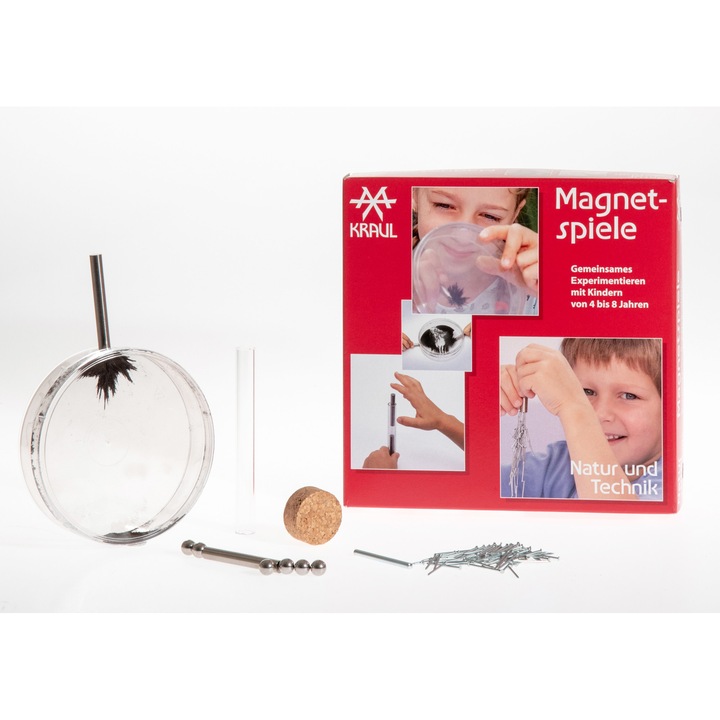 Set educativ, Joc experimente magnetism Waldorf Montessori, 5 ani - eMAG.ro