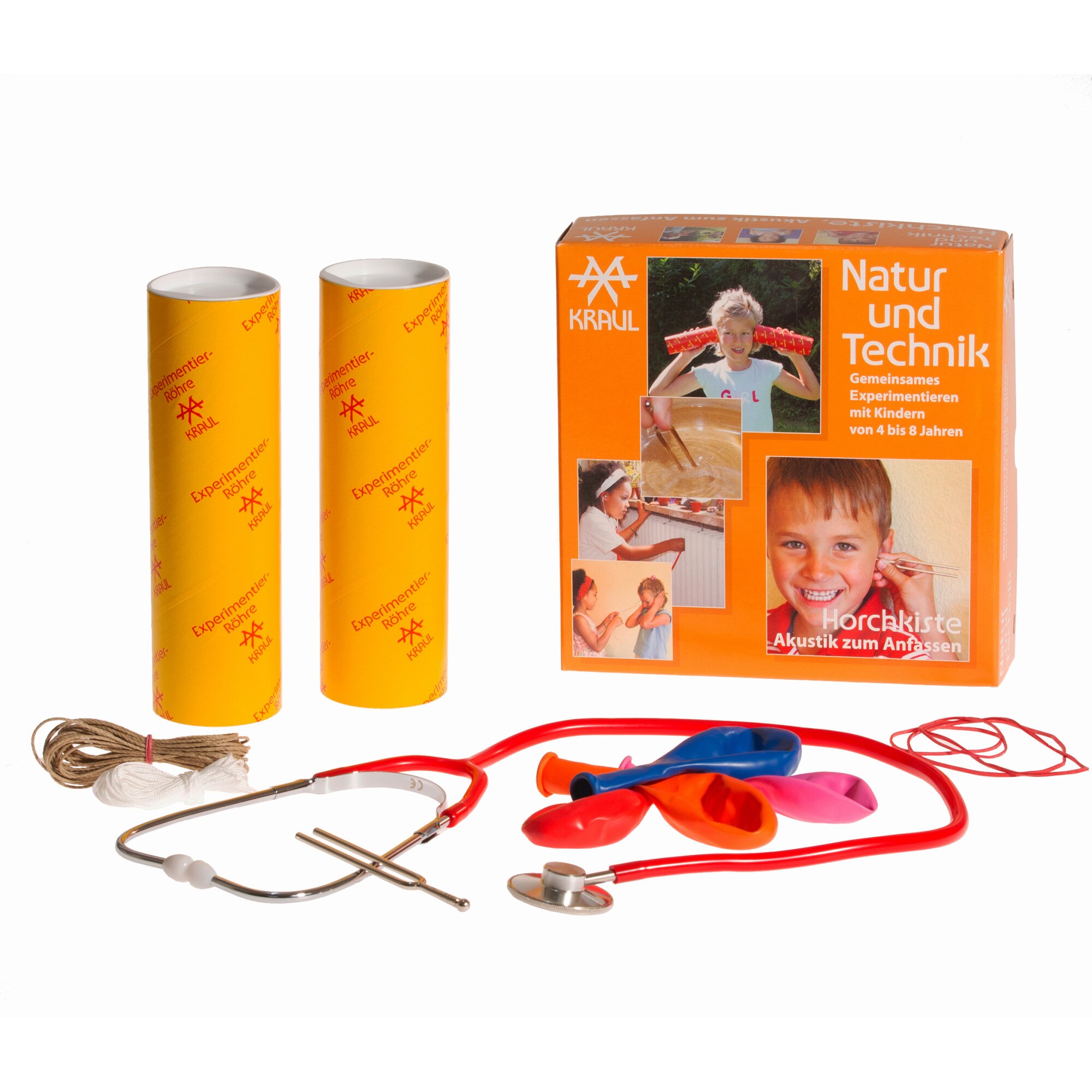 Set educativ, joc experimente acustica Waldorf Montessori, 5 ani - eMAG.ro