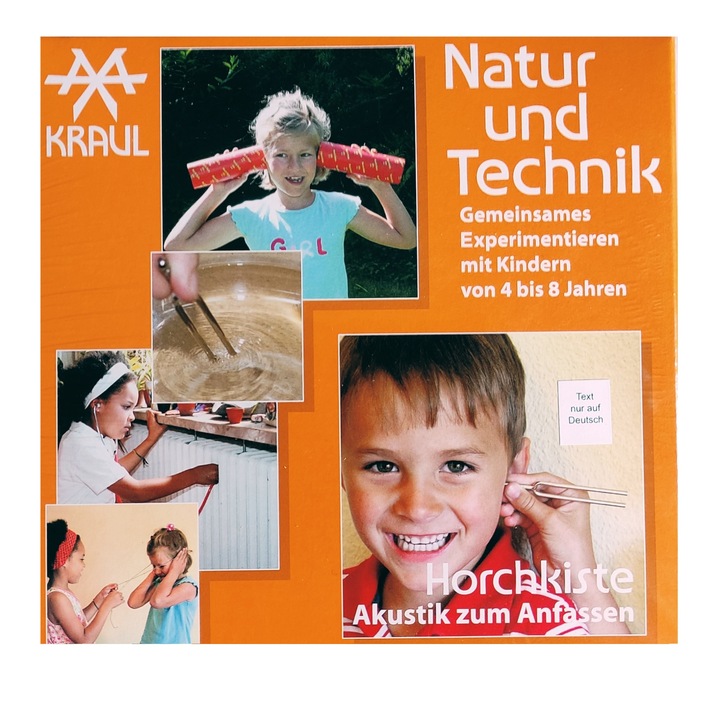 Set educativ, joc experimente acustica Waldorf Montessori, 5 ani - eMAG.ro