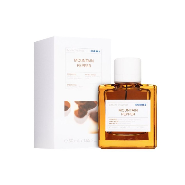 Парфюмна вода Korres Mountain Pepper, Унисекс, 50 мл - eMAG.bg
