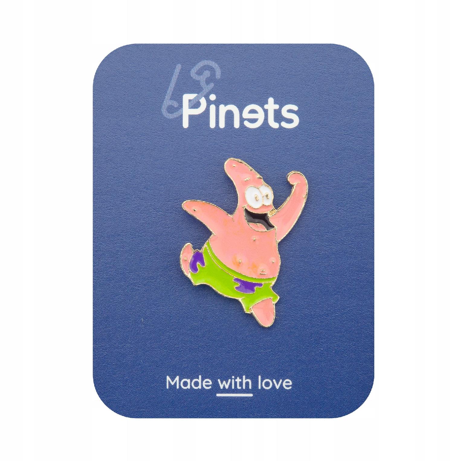 Pin brosa, PINETS, Spongebob, Roz, x - eMAG.ro