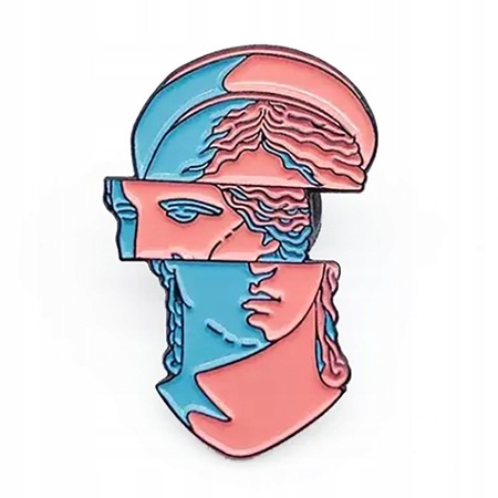 Pin brosa, PINETS, Sculptura, Roz, 2.1 cm x 3.0 cm - eMAG.ro