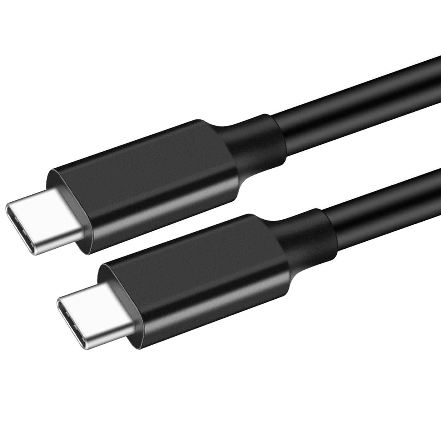 Cablu multifunctional, USB-C/USB-C, 100W, 5A, 0.5m, Negru - eMAG.ro