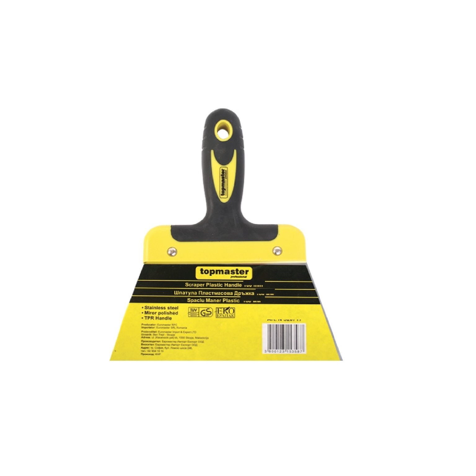 Spaclu cu maner plastic, 65mm, Topmaster 320714 - eMAG.ro