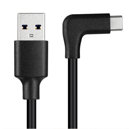 Кабел, съвместим с Oculus Quest 1/2, Pili-Paradise, PVC, USB/USC type C ...