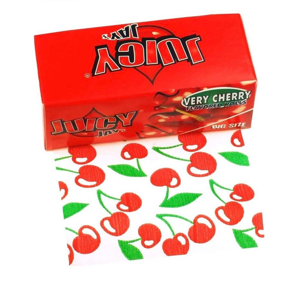 Foite de rulat Juicy Jay's Very Cherry, 5m - eMAG.ro