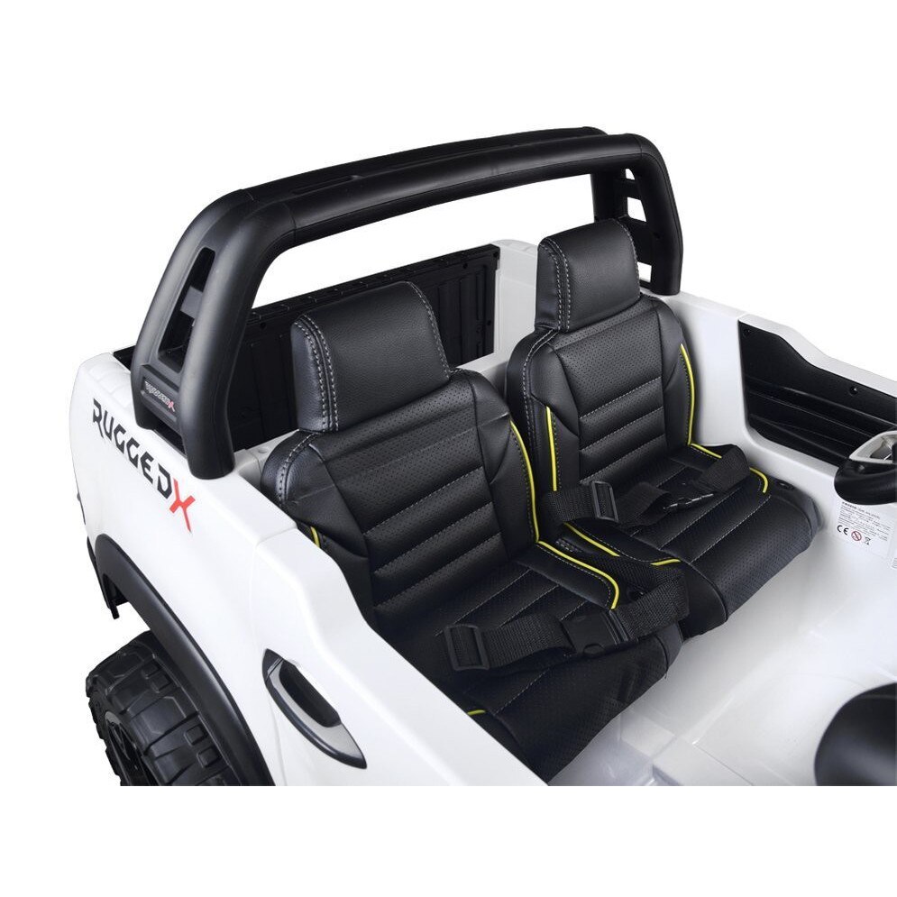 Masina electrica Toyota Hilux, 3 locuri, Alb - eMAG.ro