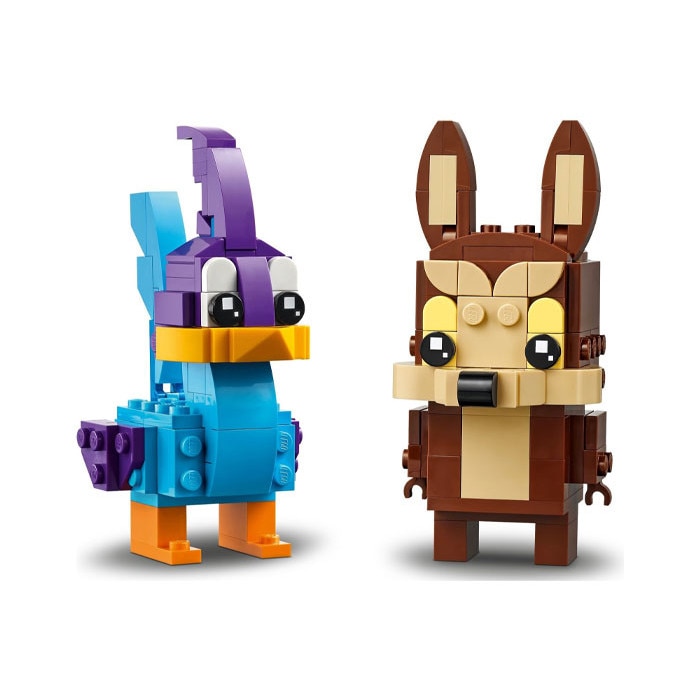LEGO BrickHeadz - Road Runner si Wile E. Coyote 40559, 205 piese - eMAG.ro