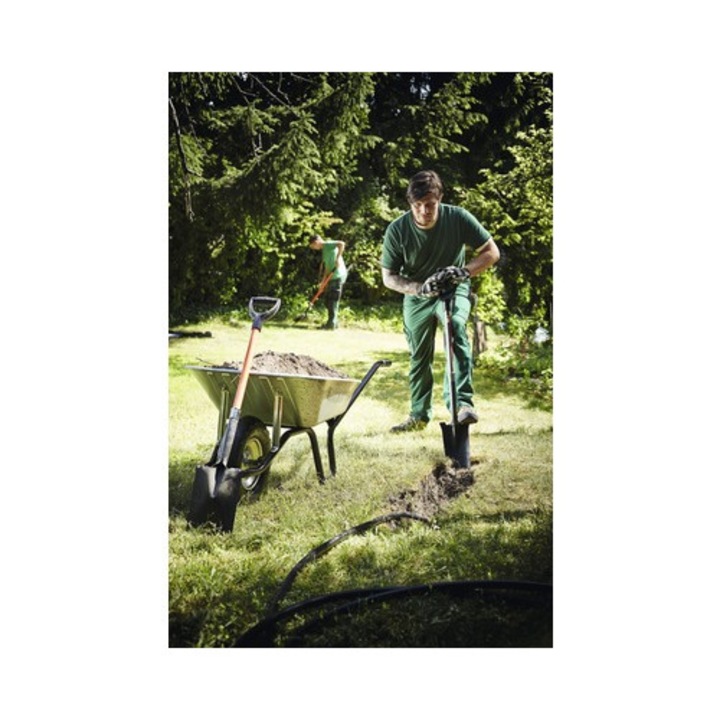 Cazma For q Profi Line profesionala de drenaj, lama din otel carbon ...