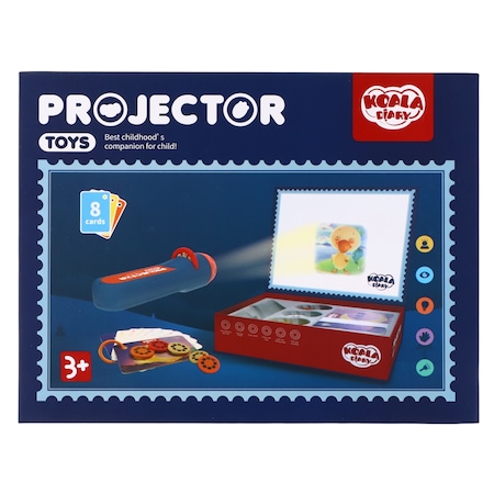 Proiector pentru copii, cu 6 discuri de proiectie, ce contin 48 imagini ...