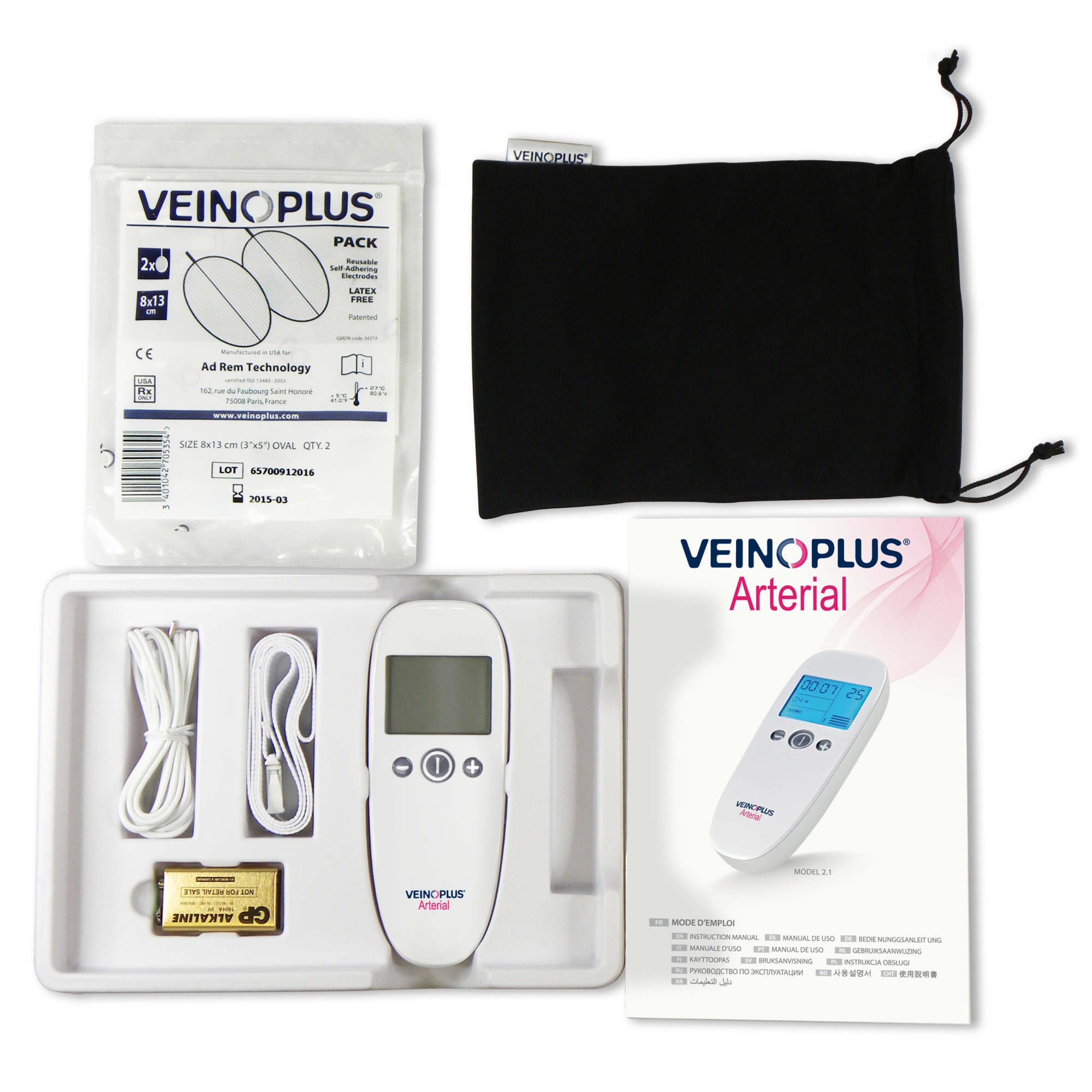 Veinoplus arterial aparat de electrostimulare a circulatiei arteriale ...