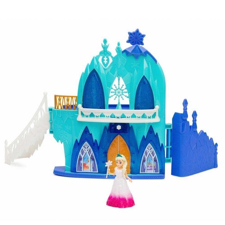 Castel papusi, de gheata cu lumini si sunete pentru copii, papusica ...