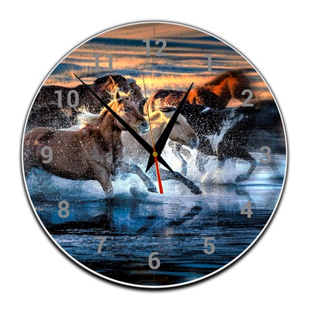 Ceas fengshui cu cai in apus-20 cm - eMAG.ro