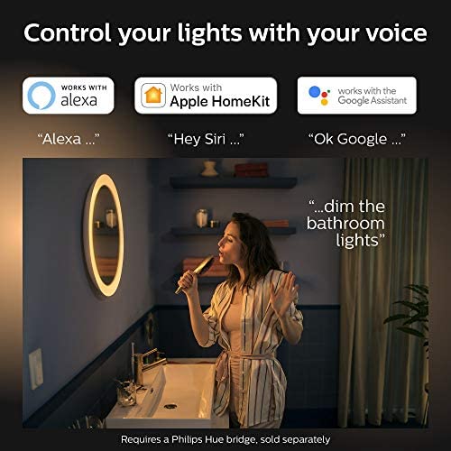 Aplica pentru baie, Philips Hue Adore, 20 w,1750 lm, cu telecomanda ...