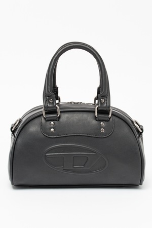 Diesel, Geanta bowler din piele ecologica Meri, Negru - eMAG.ro