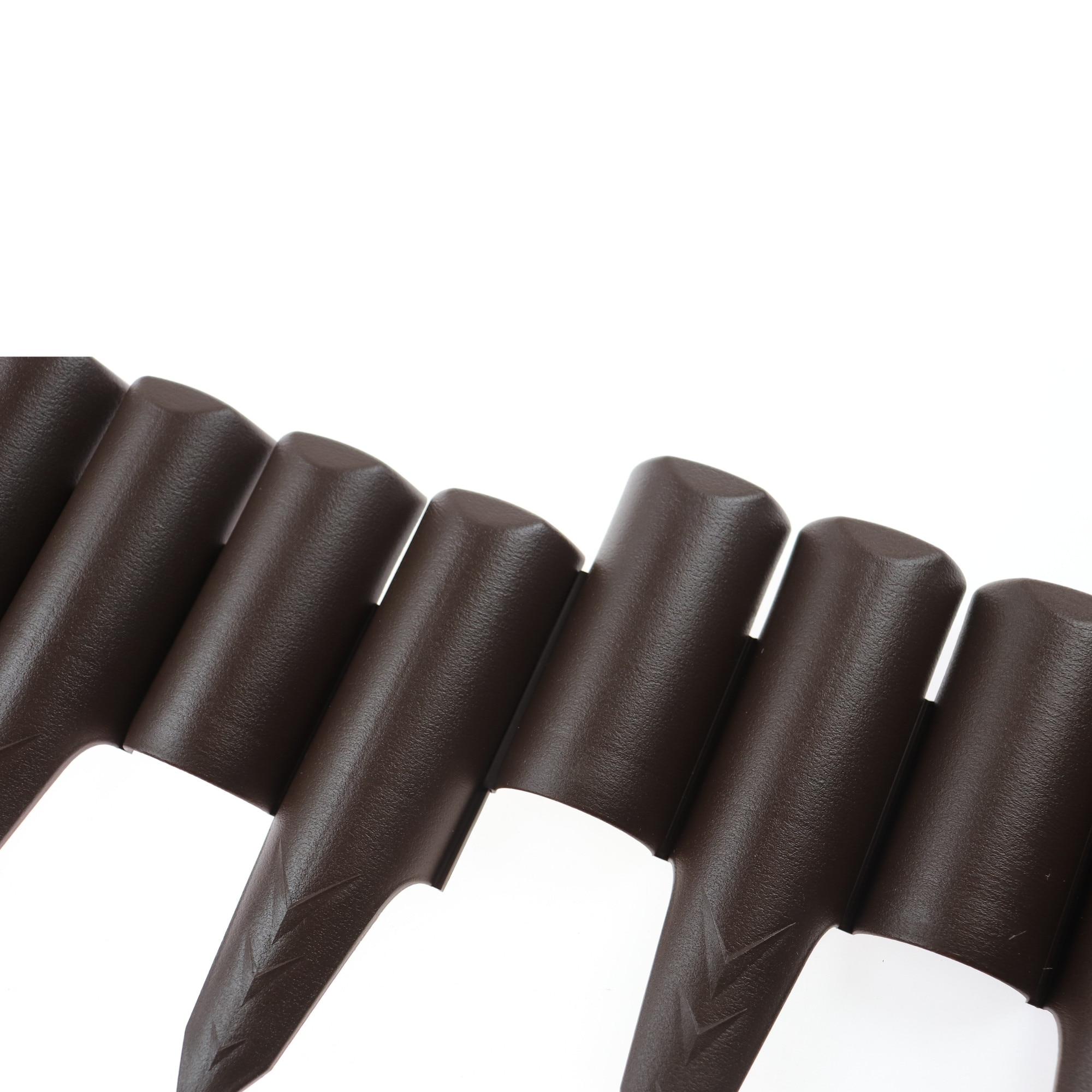 Separator gazon tip bordura, din plastic, maro, 22.8 cm x 2.5 m - eMAG.ro