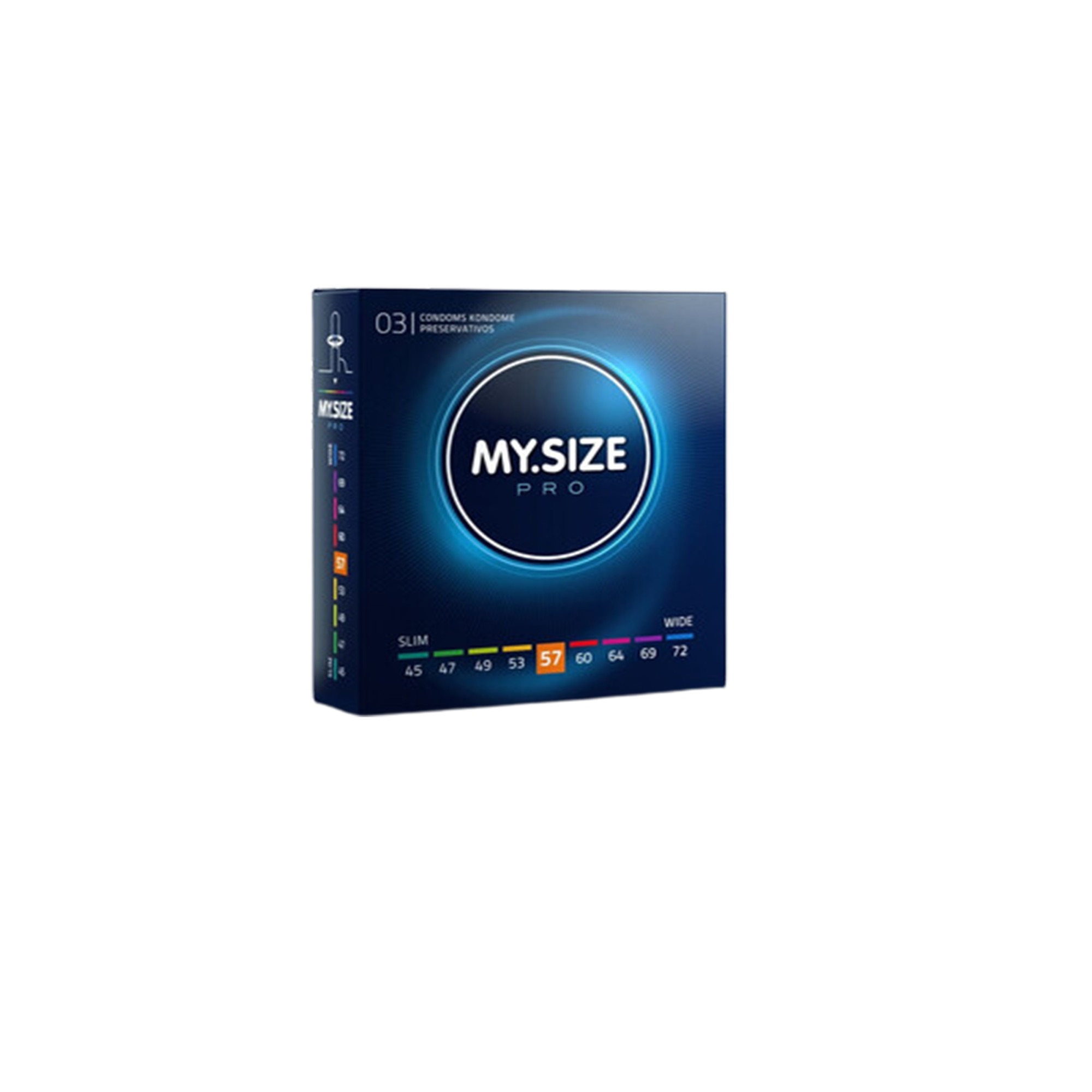 Prezervative MY SIZE PRO 57mm, 3 buc - eMAG.ro