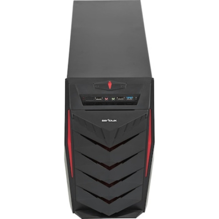 Desktop PC Office i5 12400, Asrock H610M-HDV, 16GB RAM DDR4, Capacitate ...