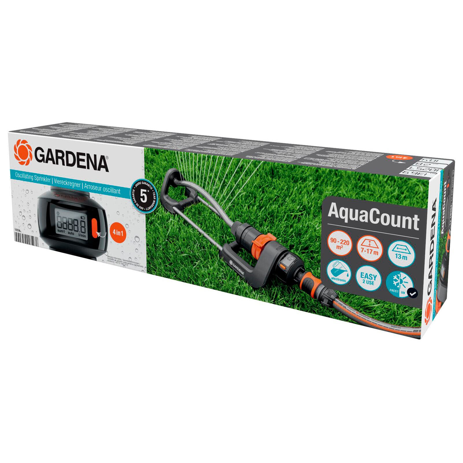 Stropitor pentru gradina, Gardena, AquaCount, 90-220 metri patrati, cu ...