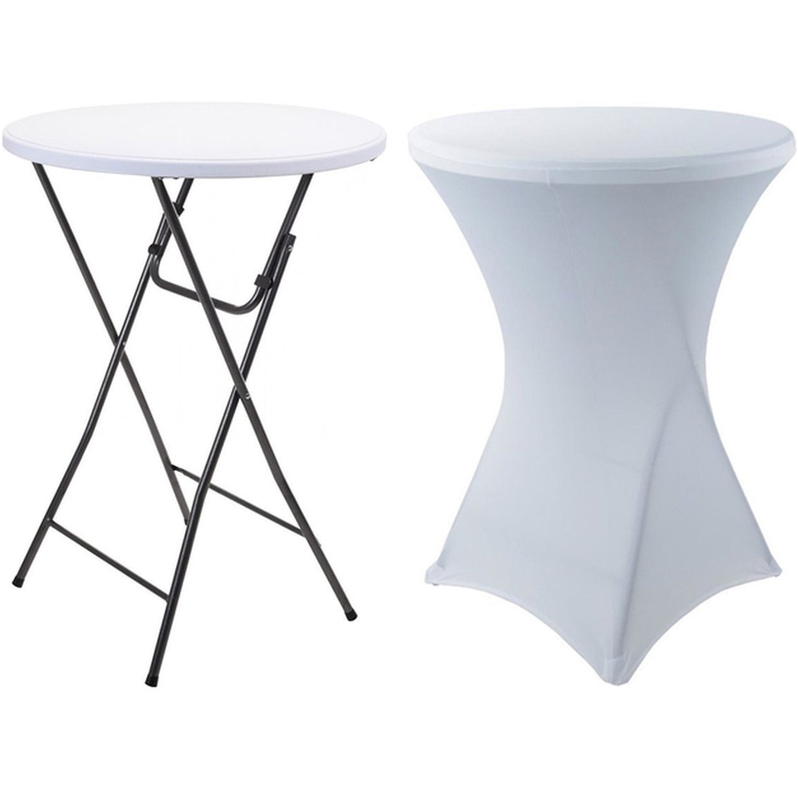 Masa plianta inalta Progarden, diametru 80 cm, inaltime 110 cm ...