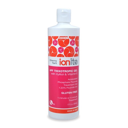 Gel Fluorizare, Ionite, cu Xylitol si Vitamina E, Fara Gluten, 1.23% ...