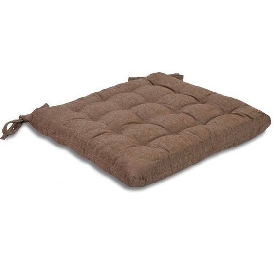Set 4 perne pentru scaun, maro, 40 x 40 x 5 cm - eMAG.ro