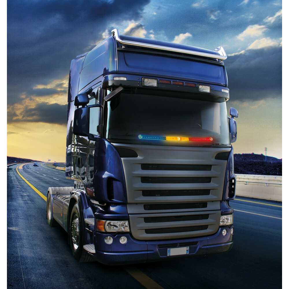 Banda luminoasa 24V cu 70LED-uri, 90cm, steag - Romania - eMAG.ro