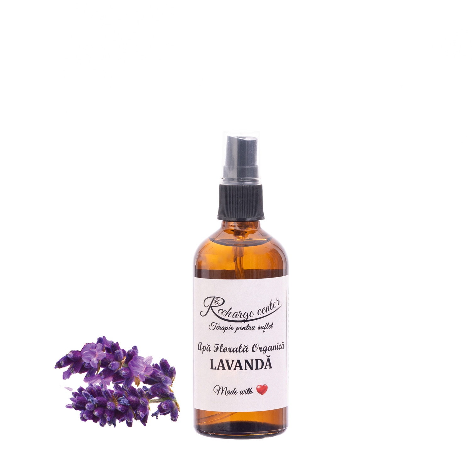 Apa Florala Organica de Lavanda, Recharge Center, 100 ml - eMAG.ro