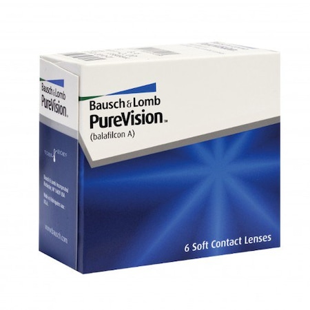 Lentile de contact cu dioptrie 0.25, PureVision, 6 bucati - eMAG.ro