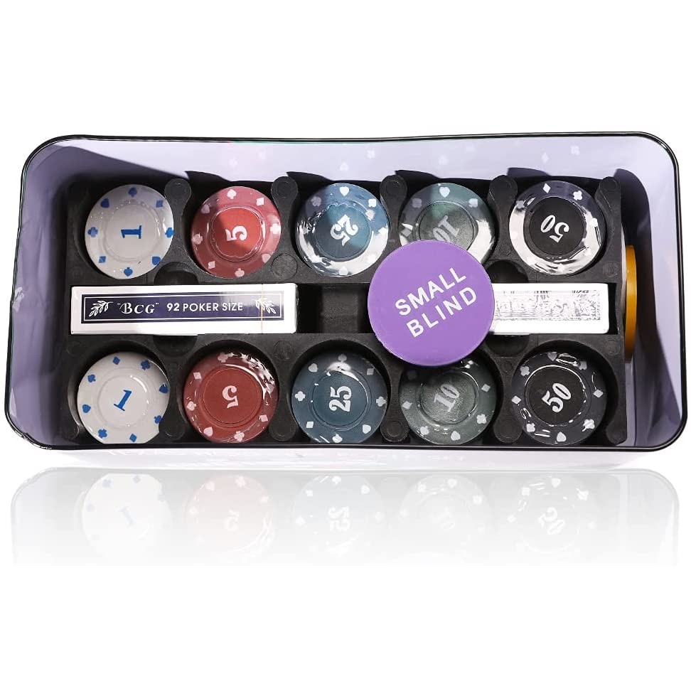 Set poker, Zola®, 200 jetoane, cutie aluminiu, 92x58 cm - eMAG.ro