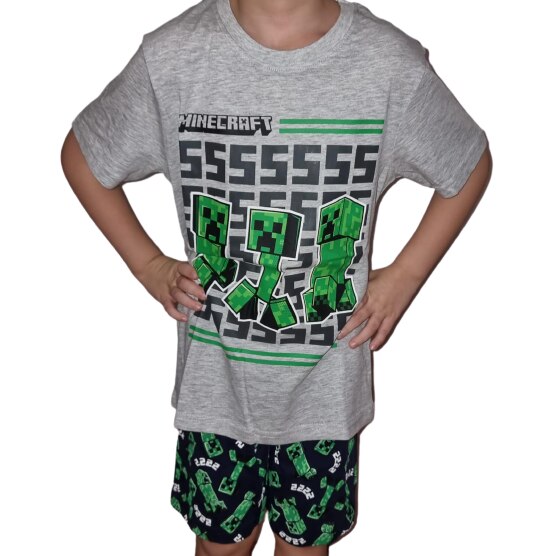 Pijama Minecraft SSS GRI - eMAG.ro