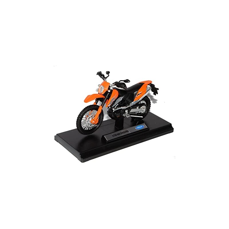 Macheta metalica Welly 1:18 Ktm 690 Enduro - eMAG.ro