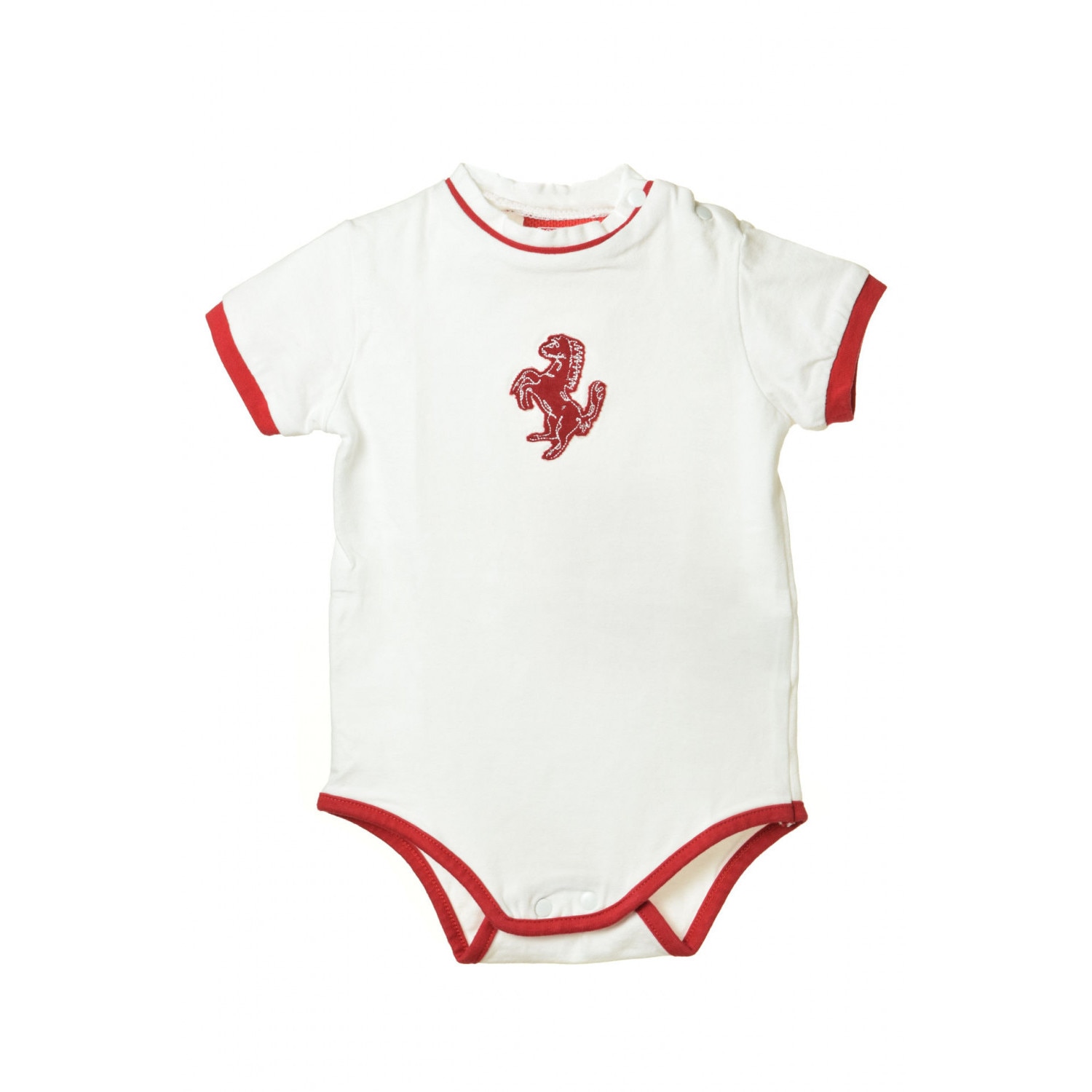 Ferrari fehér-piros body – 6 hó - eMAG.hu