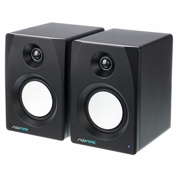 Boxe Monitoare Audio Studio Swissonic MM-3, Active, Negre - eMAG.ro