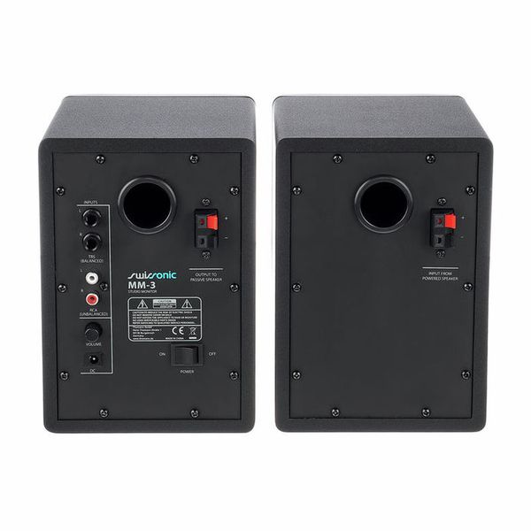 Boxe Monitoare Audio Studio Swissonic MM-3, Active, Negre - eMAG.ro