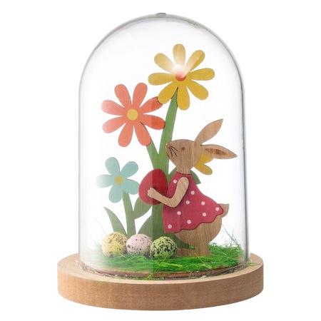 Glob ornamental cu iepuras colorat de Paste, Maison du Paradis, 12 x 10 ...