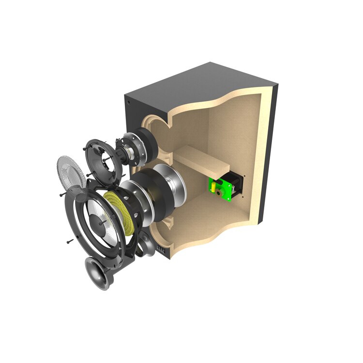 Boxe Audio Pasive, ELAC Debut B5.2, Hi-Fi, Negre, 2x70W - eMAG.ro