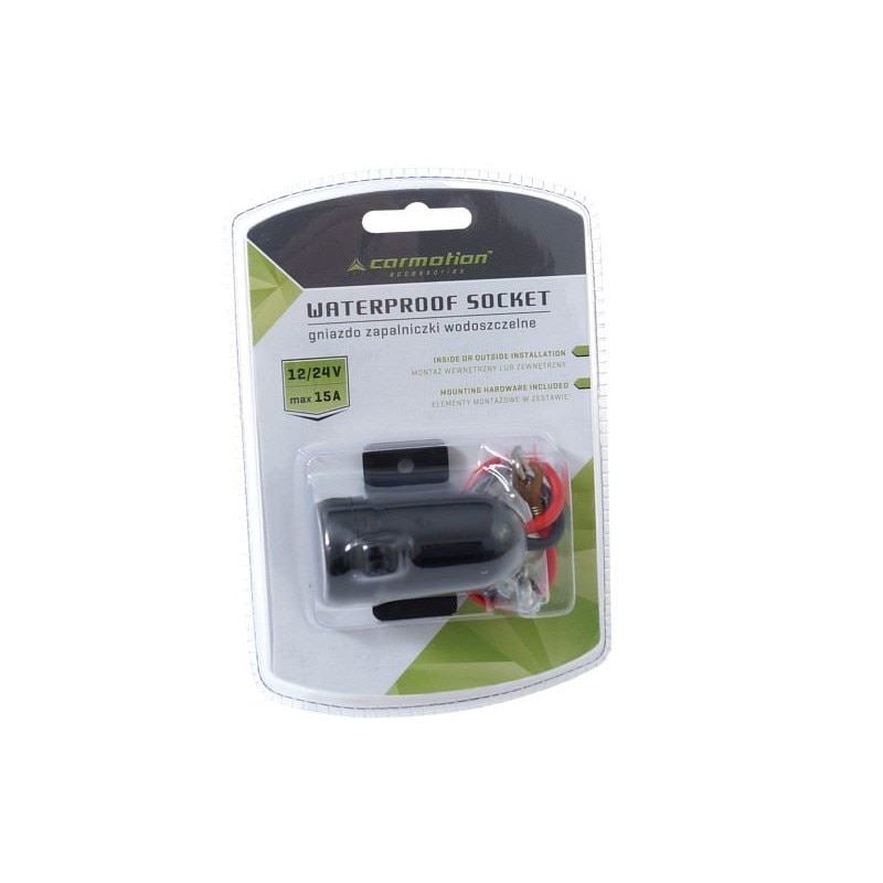 Priza bricheta auto 12-24V, cu capac Carmotion 58050 - eMAG.ro
