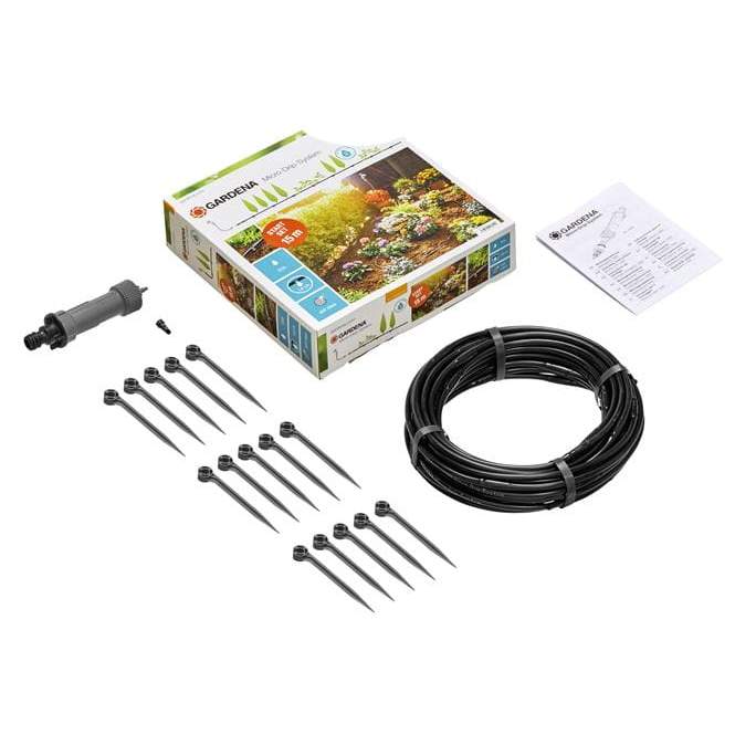 Kit de gradina, Gardena, Micro-Drip, Pentru randuri de plante ...