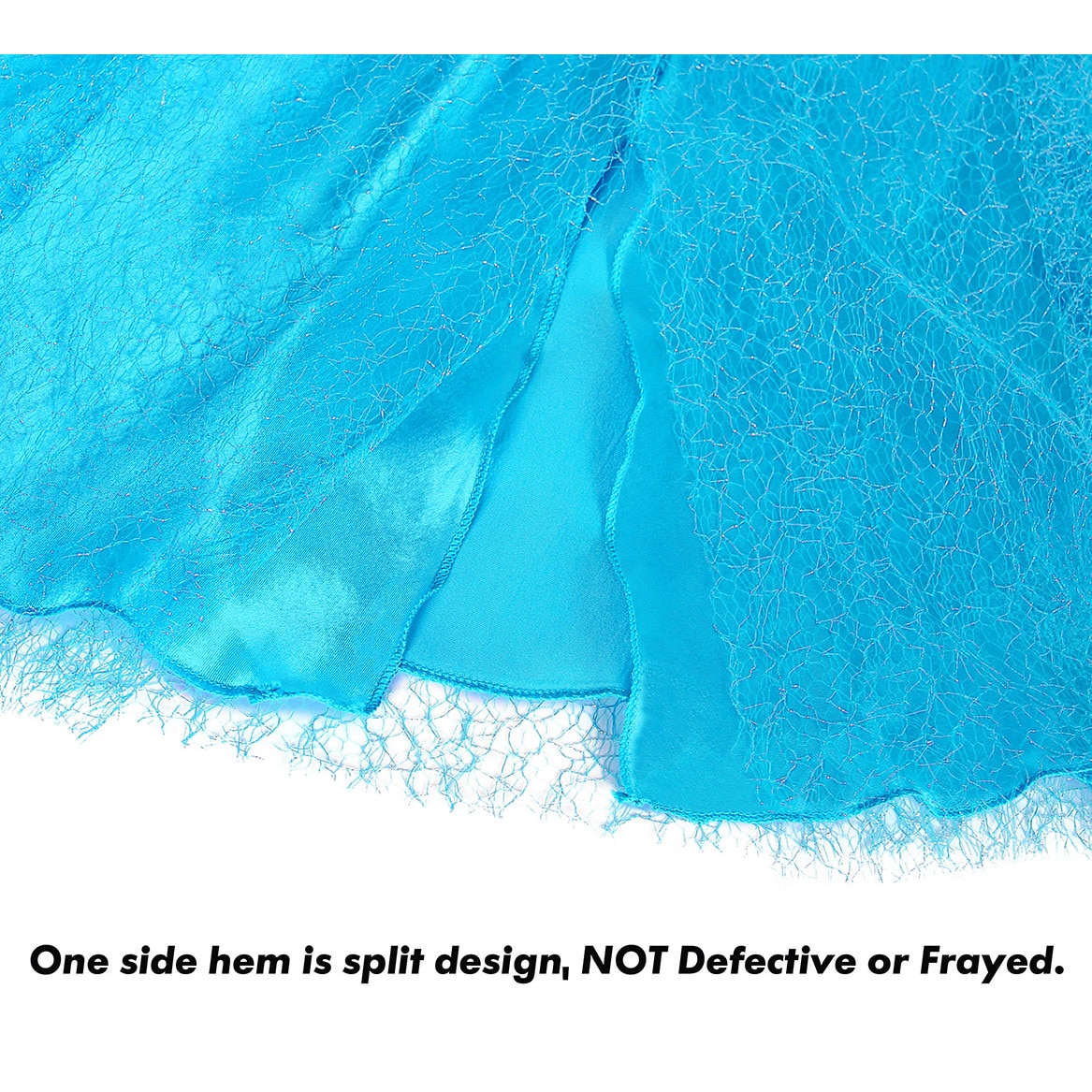 Costum Elsa - Frozen, AmzBarley®, Bagheta, Coronita, Coada impletita ...