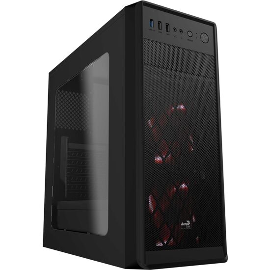 Carcasa PC Aerocool SI-5100, SI-5100, Micro ATX, Mini ITX, ATX, Negru ...