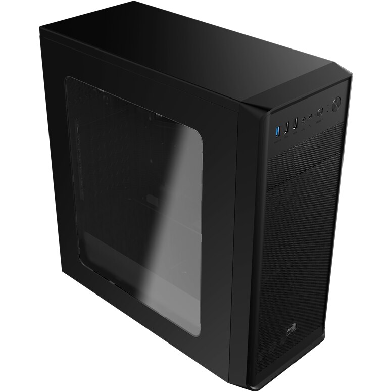 Carcasa PC Aerocool SI-5100, SI-5100, Micro ATX, Mini ITX, ATX, Negru ...