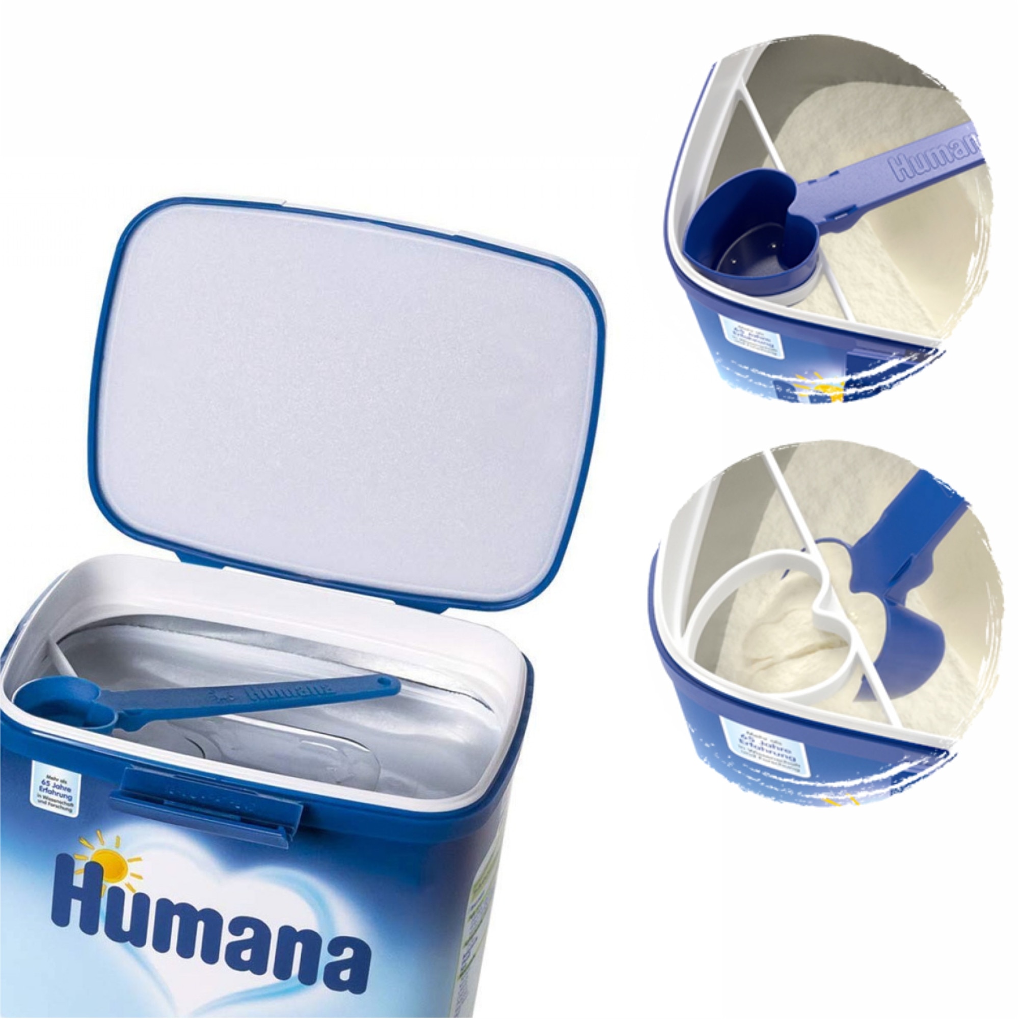 Lapte praf formula de inceput Humana 1, 800g, de la nastere - eMAG.ro