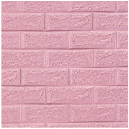 Tapet 3d autocolant roz, rezistent la apa, 70cm x 77cm - eMAG.ro