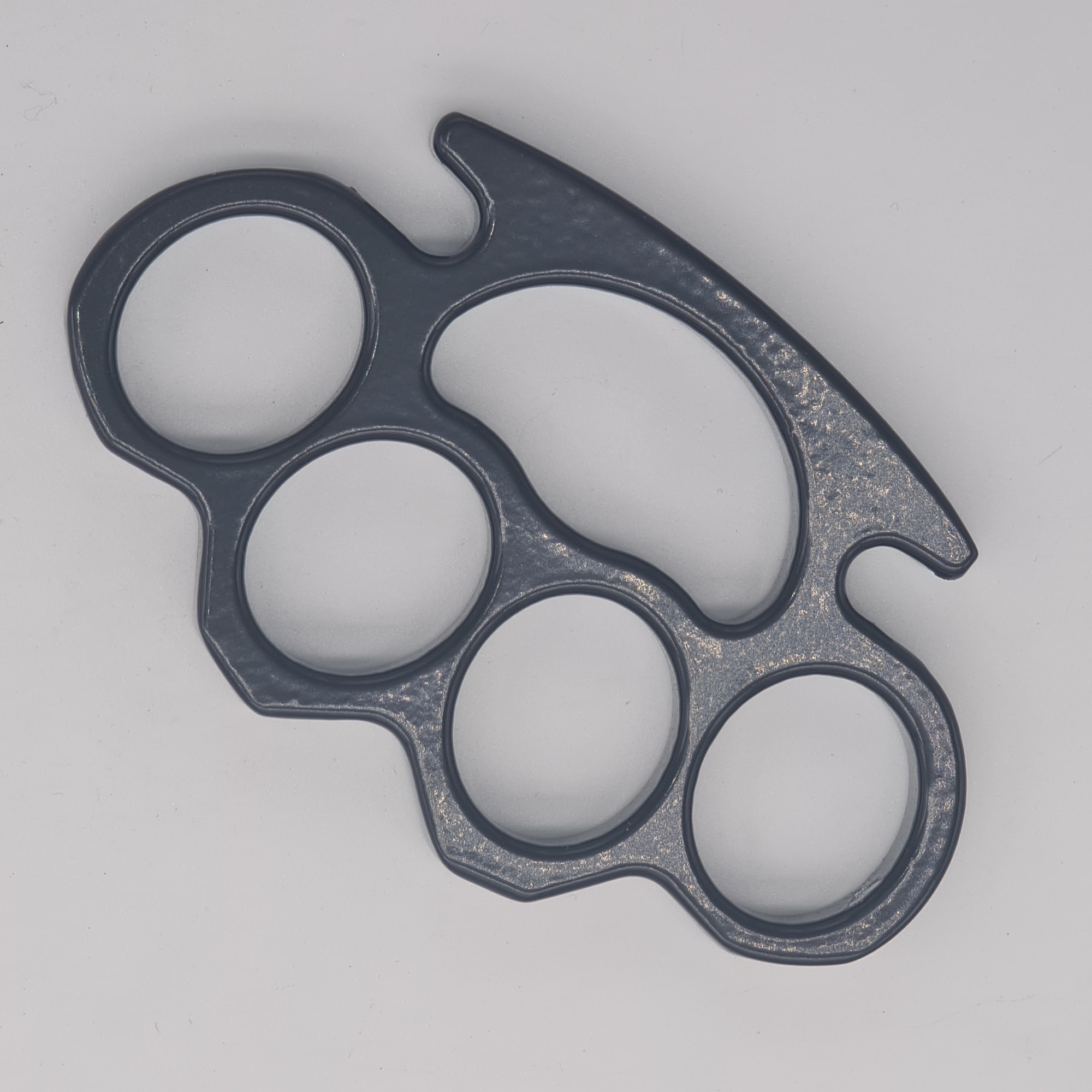 Set autoaparare, pumnal model simplu, 1 cm grosime, negru, card ...