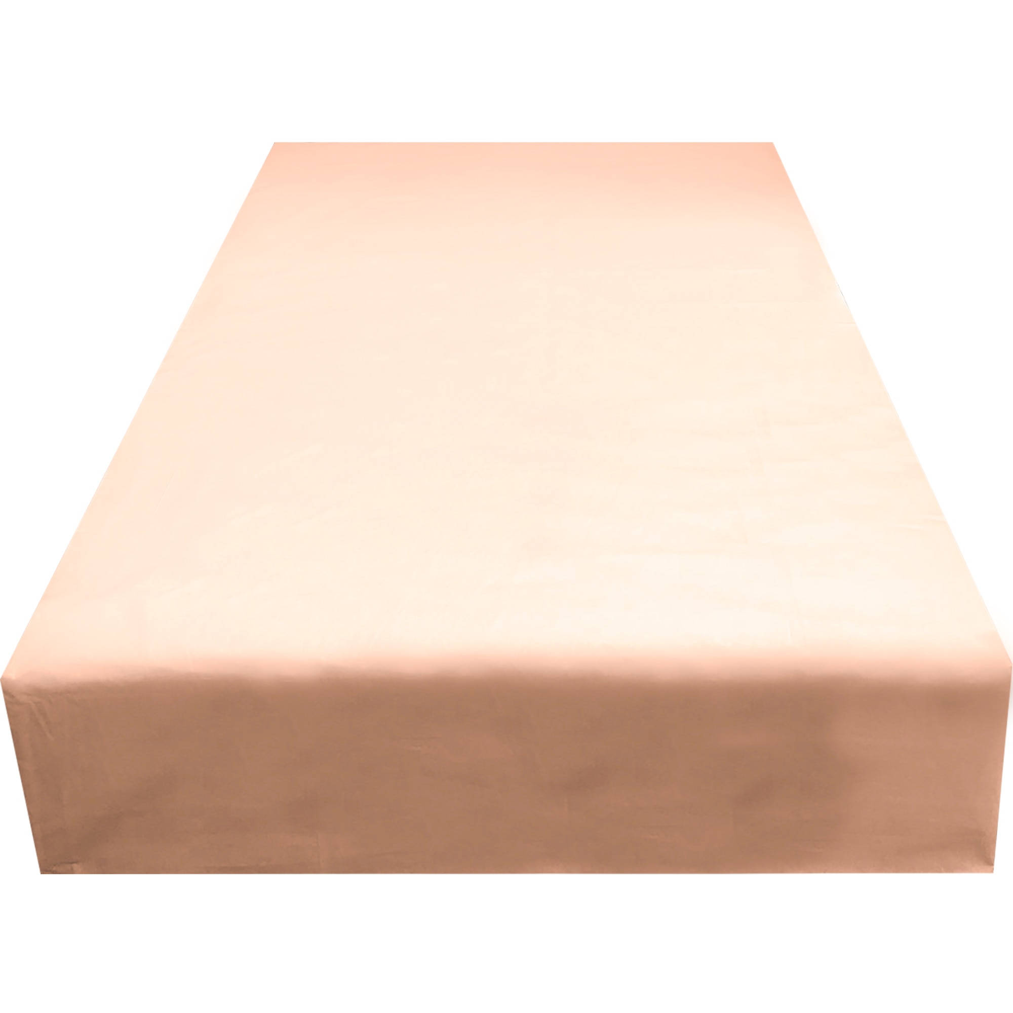 Cearceaf roz pudra 250x240cm, pat dublu, pentru saltea de 200cm ...