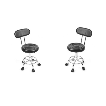 Set 2 scaune salon, pedichiura, manichiura, cosmetica, taburet ...