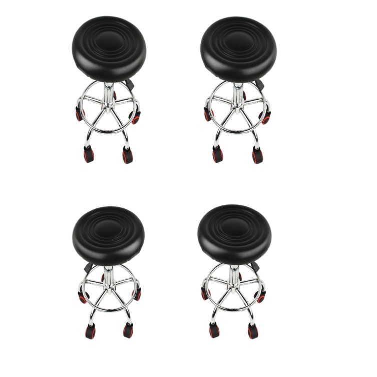 Set 4 scaune salon, taburet, frizerie, cosmetica, manichiura ...