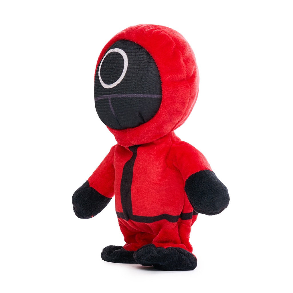 Papusa Squid Game cu baterii si lumini, merge si repeta cuvinte, 21 cm ...