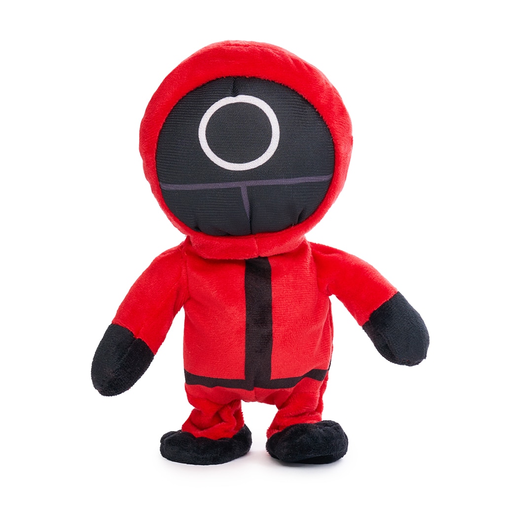 Papusa Squid Game cu baterii si lumini, merge si repeta cuvinte, 21 cm ...